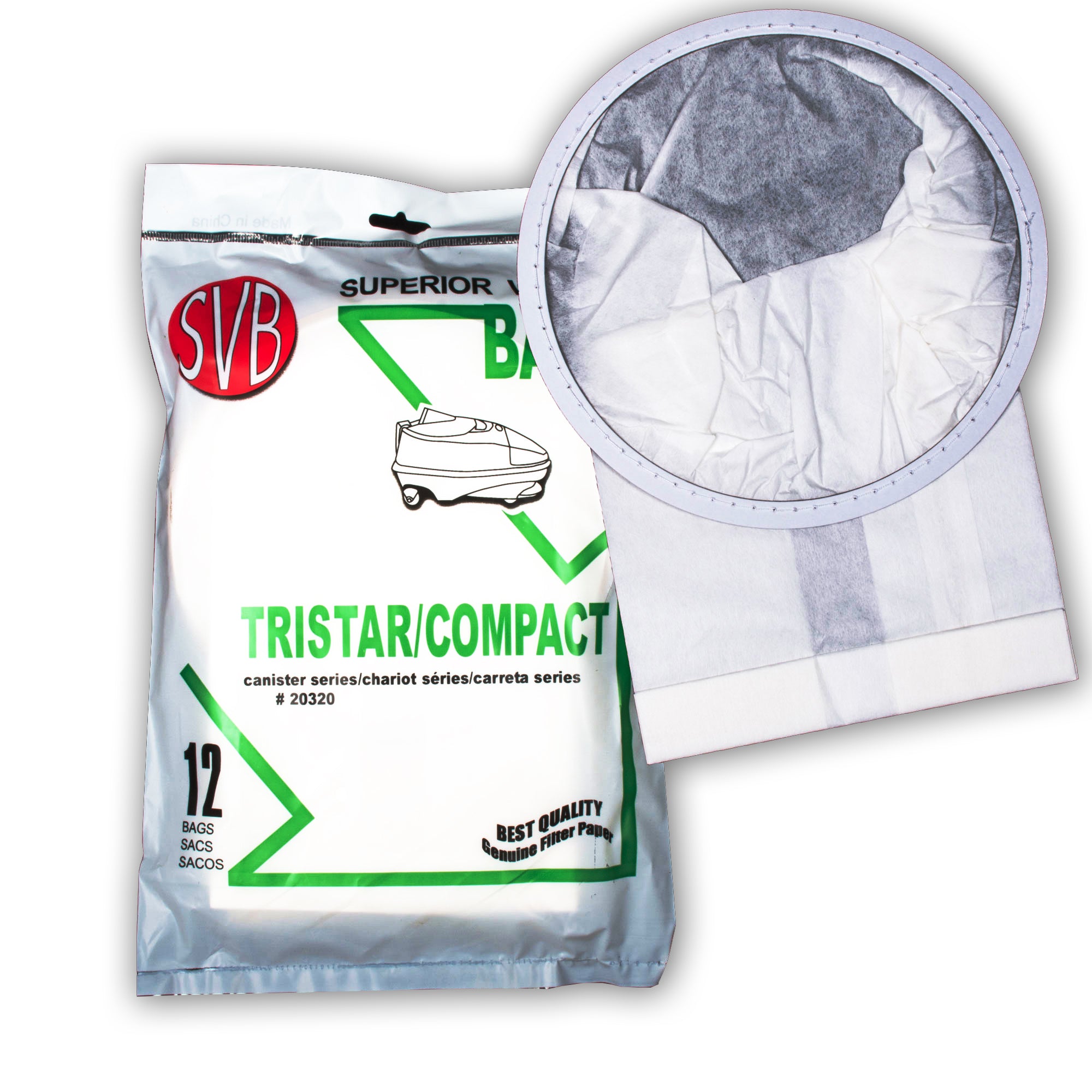 Compact Tristar Paper Bag For All Models